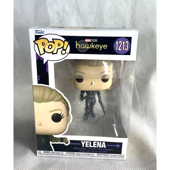 Funko | Toys | New Marvel Funko Pop Yelena Hawkeye 213 Defect On Box ...